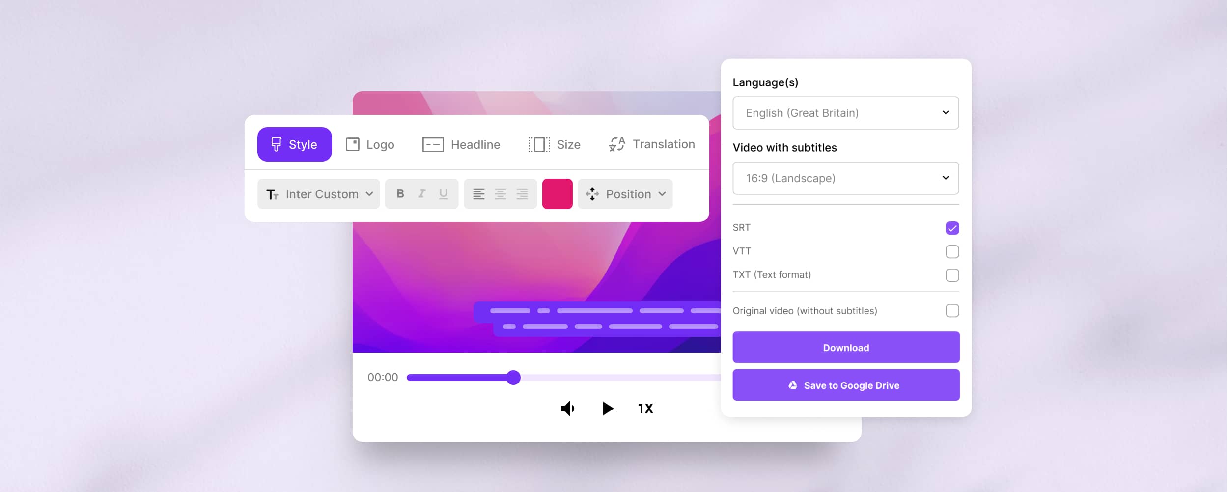 Media Accessibility: Subtitles & Captions, Transcription, Translation