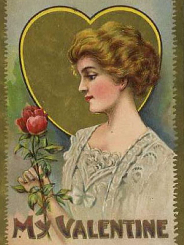 8 Free Vintage Valentine Postcards For Your Sweetheart