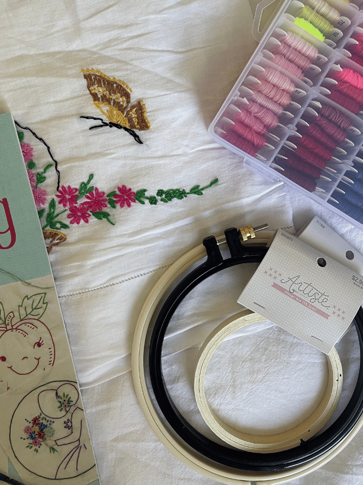 I Tried Vintage Embroidery As A Beginner - Patterns & Tips