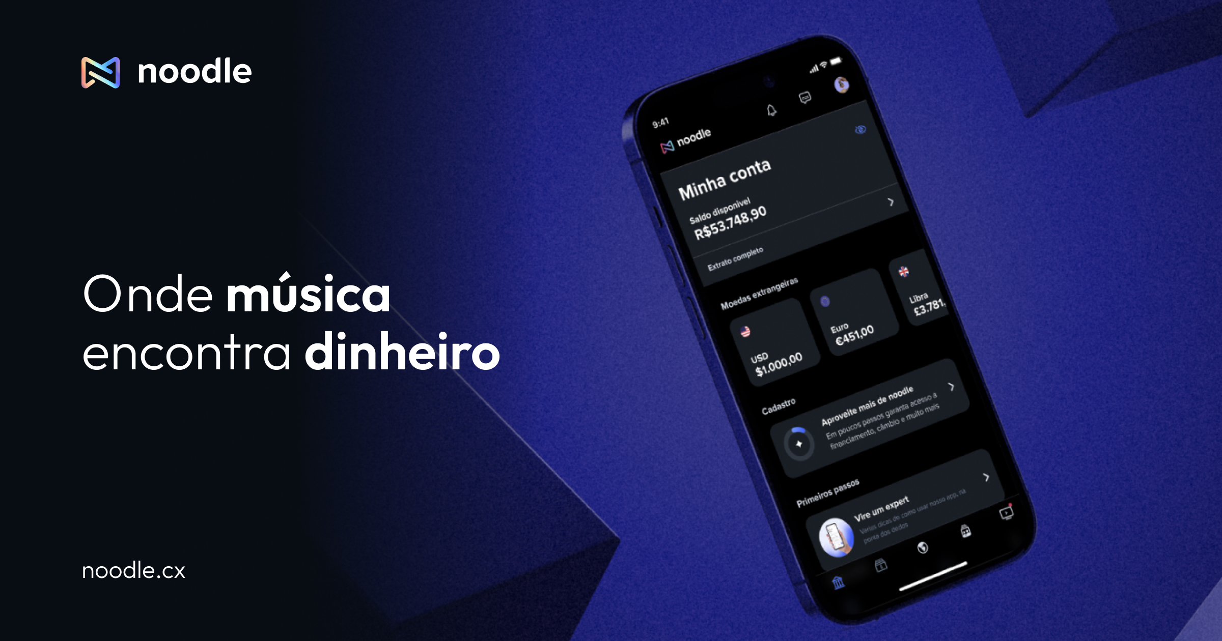 noodle • a plataforma financeira da economia criativa