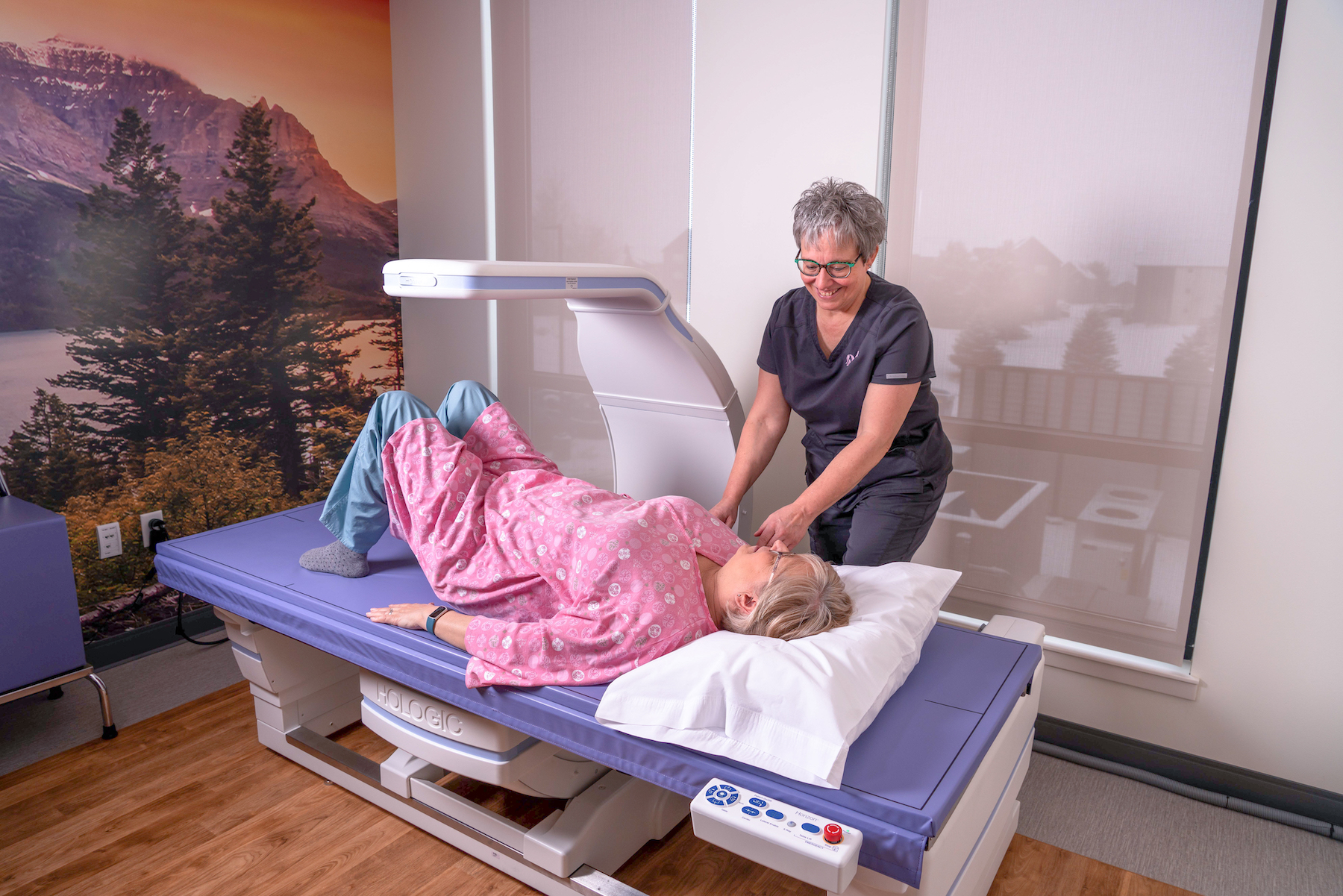 Bone density scans measure the strength of bones using low-dose X-rays.