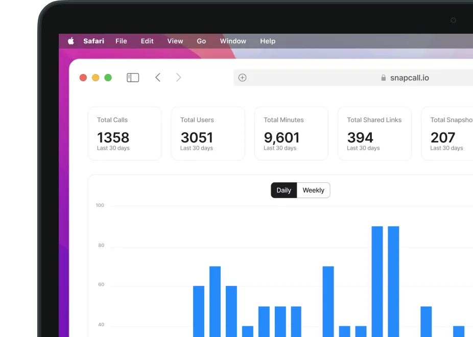 SnapCall 2.0 · Available now