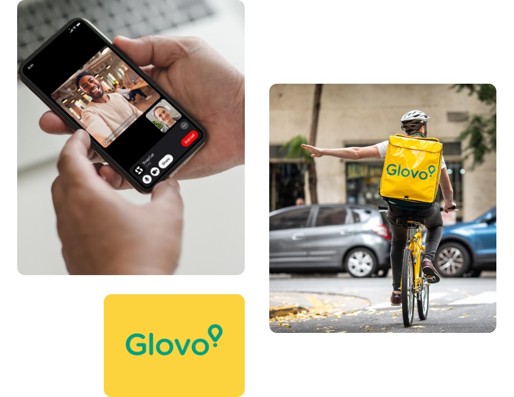 SnapCall · Audio & Video Call: Connect with customers in real-time