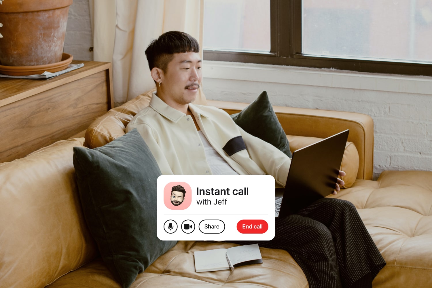 SnapCall Instant · Video Call: Connect with customers in real-time