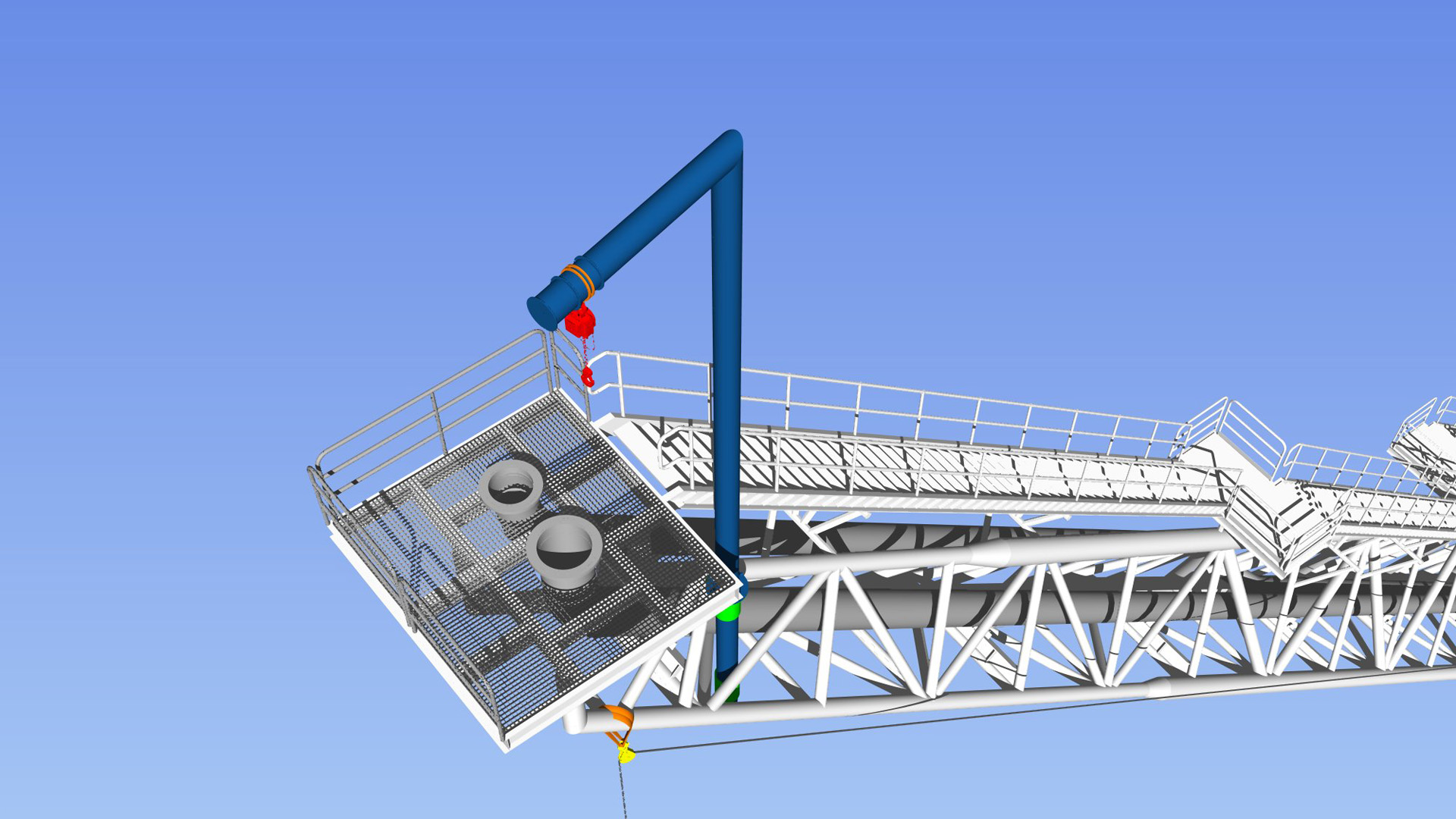 Flare Tip Handling System - Baronia BNCPP-B | Conbit