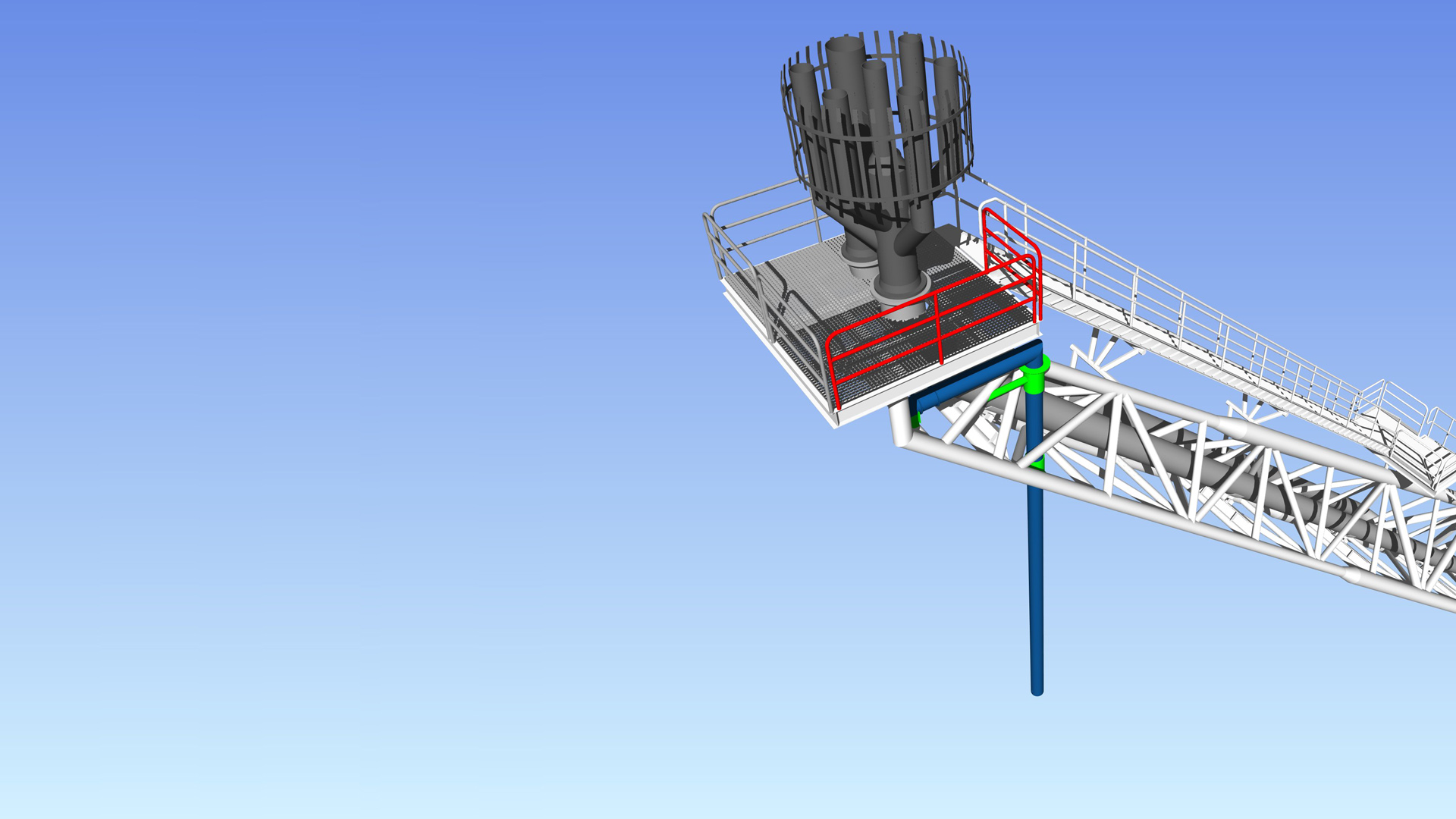 Flare Tip Handling System - Baronia BNCPP-B | Conbit