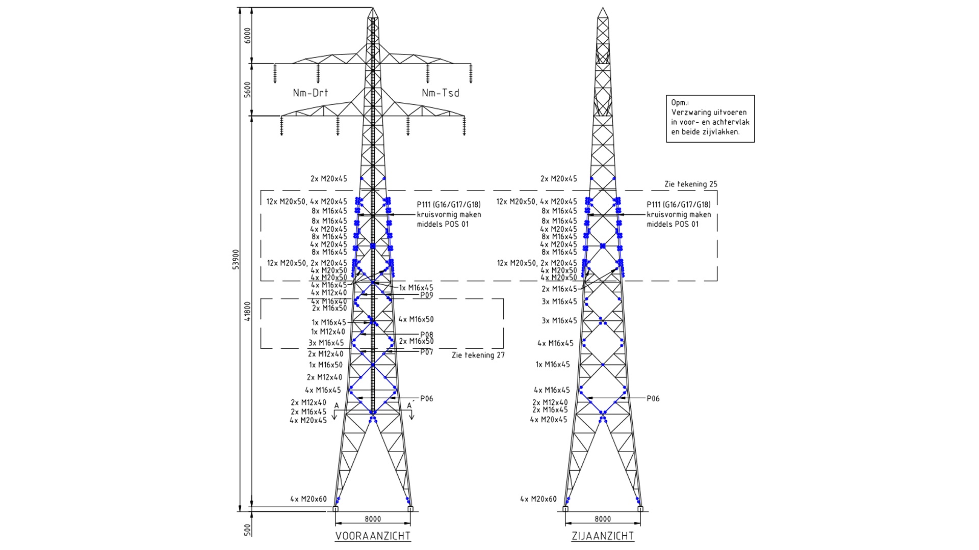 Structural Reinforcement: High Voltage Pylons | Conbit