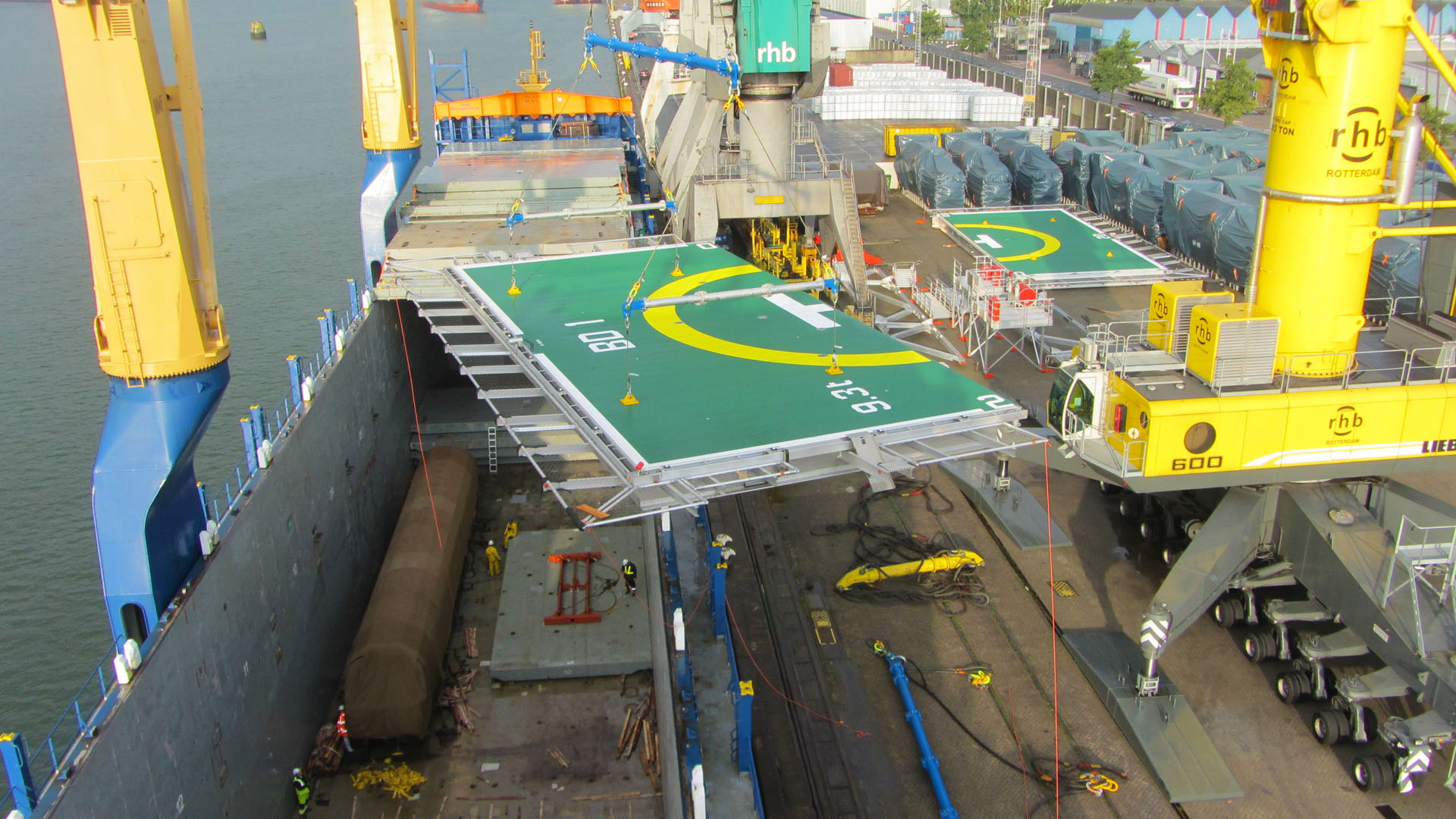 Shelter and Helideck Installation – BD-1 Platform | Conbit