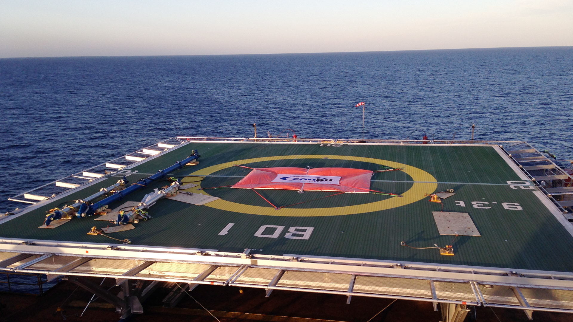 Shelter and Helideck Installation – BD-1 Platform | Conbit