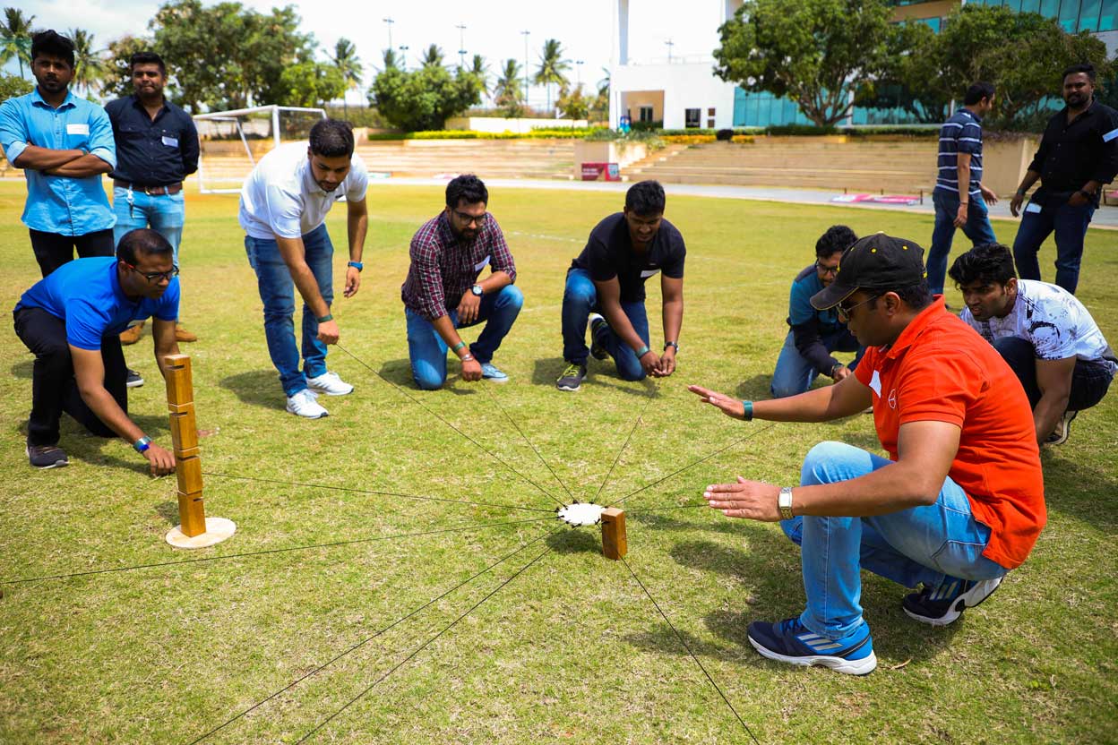 Tetris Tower Challenge: Team Building Fun