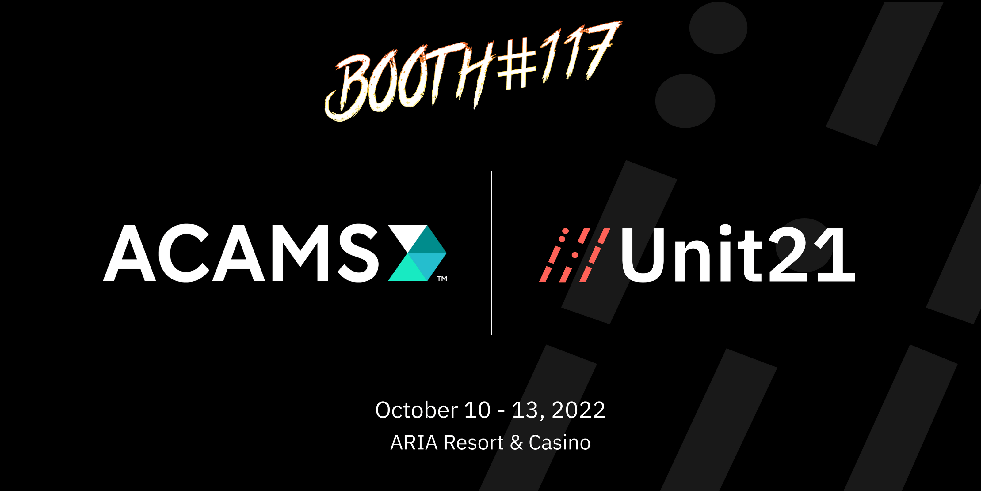 Unit21 at ACAMS 2022 Las Vegas - Blog | Unit21