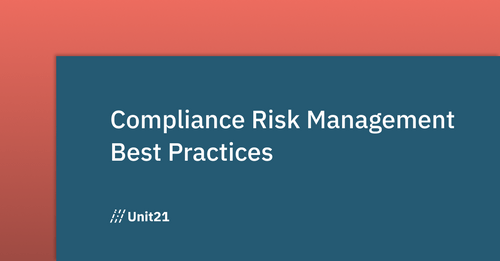 Banking Regulatory Compliance Checklist - Blog | Unit21