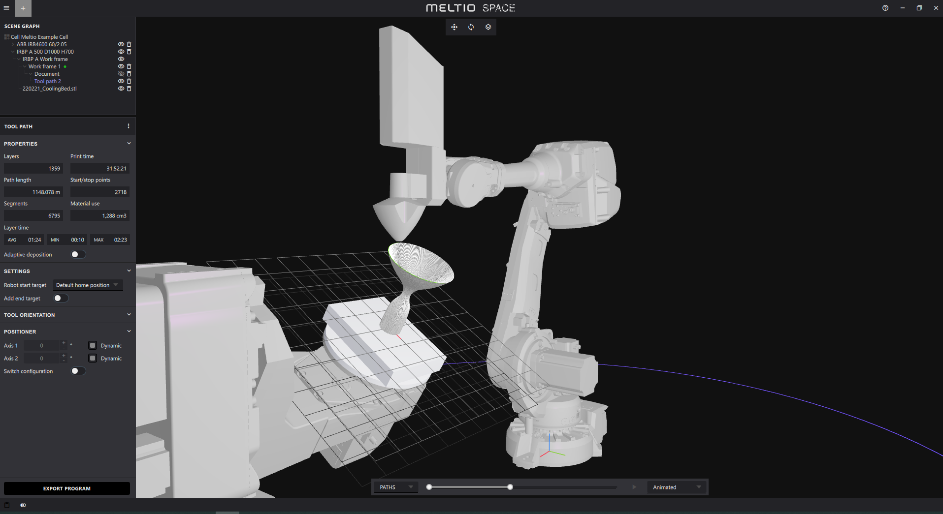 ワイヤーDED方式大型金属3Dプリンター「Meltio Robot Cell」