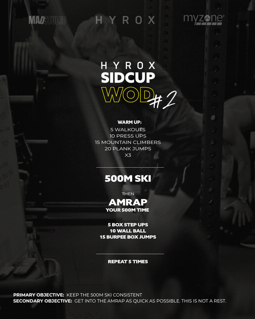 HYROX | TRAIN TO WIN THE RACE