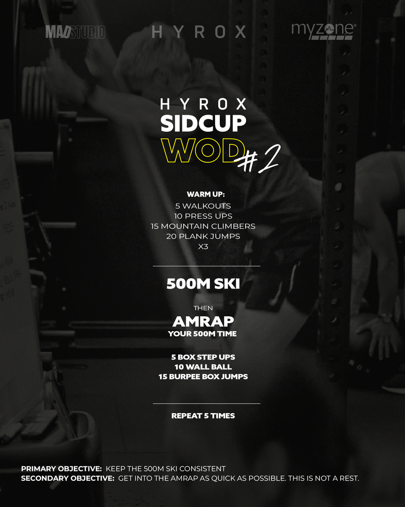 HYROX | TRAIN TO WIN THE RACE