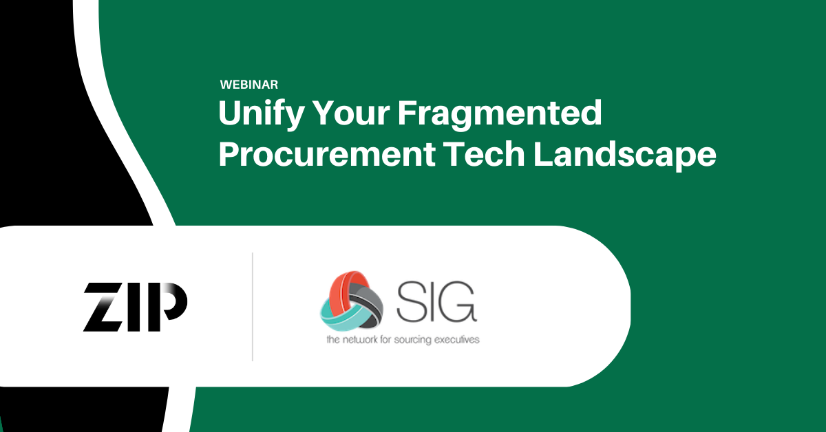 How to Unify Your Fragmented Procurement Tech Landscape - Webinar