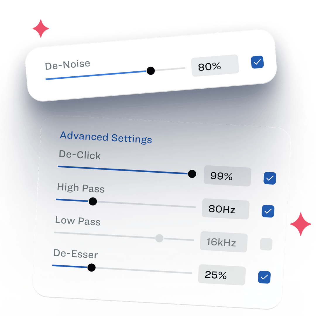 Enhance: Automatically mix and master audio with AI | Resound