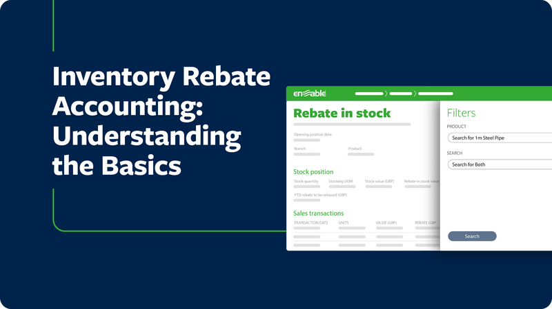 Inventory Rebate Accounting: Understanding the Basics | Enable