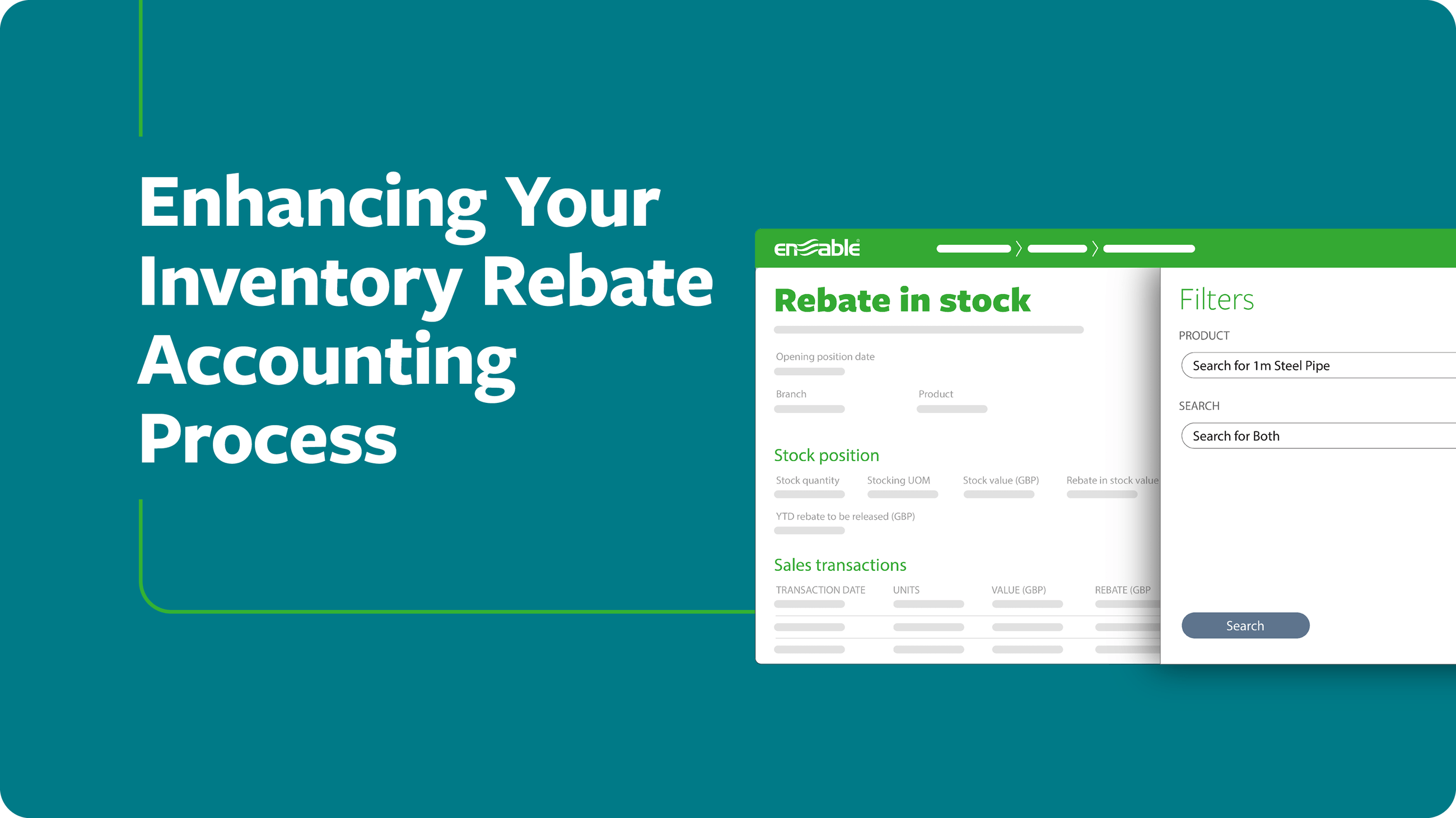 Enhancing Your Inventory Rebate Accounting Process | Enable