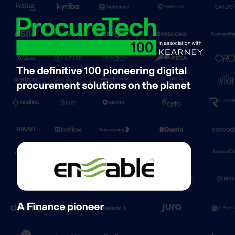 Enable Included on the 2023 ProcureTech100, a List of “Pioneering Digital Procurement Solutions ...
