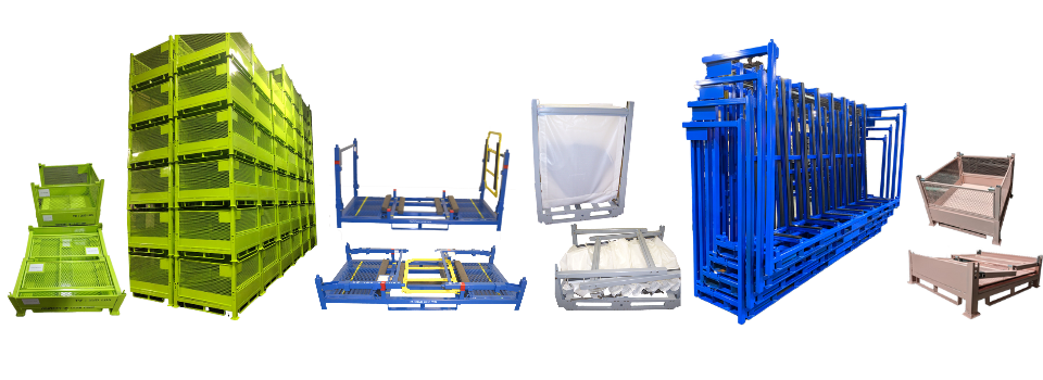 Custom Steel Shipping Racks - PackIQ