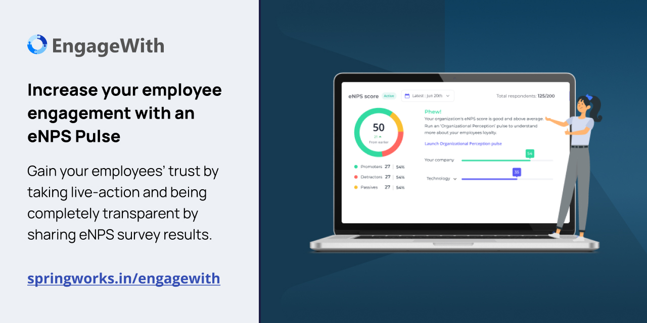 Run a Quick eNPS Pulse Survey | EngageWith