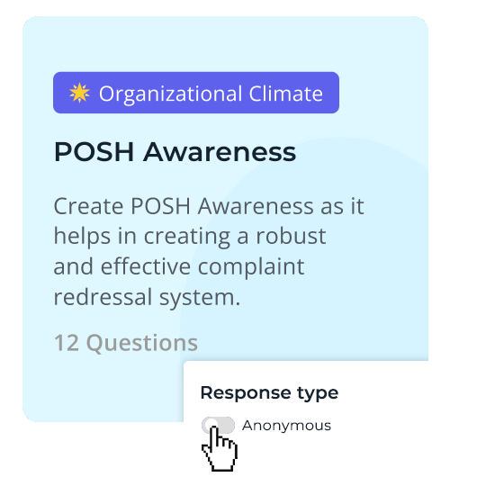 POSH Act Awareness Pulse Survey | EngageWith