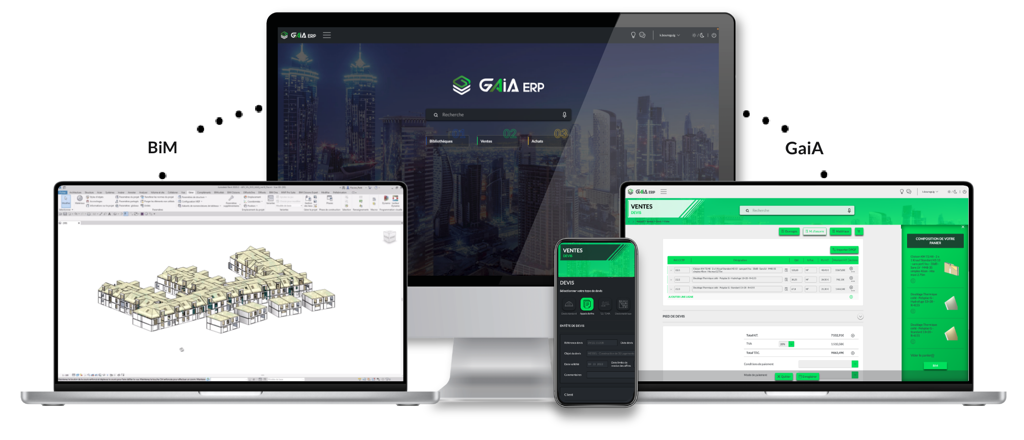 BiM Cloisons dévoile les nouvelles fonctionnalités de GaiA ERP, l’outil ...