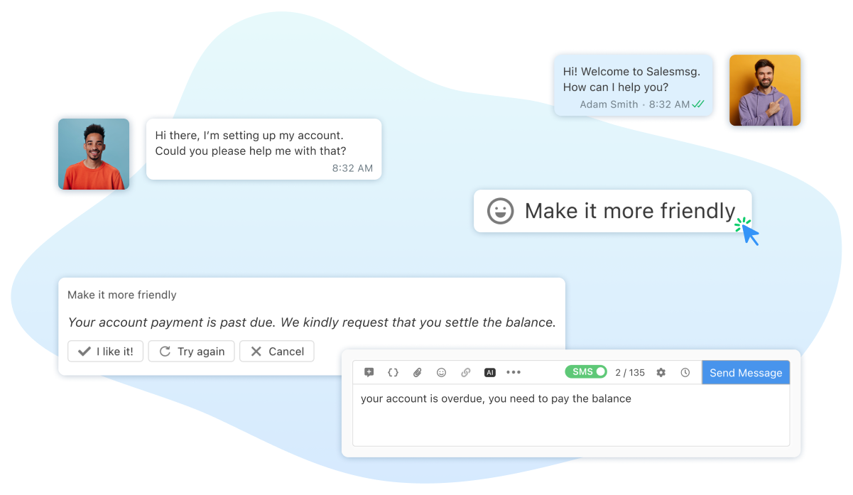 Salesmsg AI Texting Assistant
