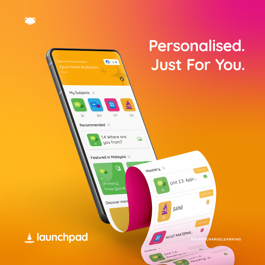 FrogAsia Stories - Supercharge Learning with Launchpad!