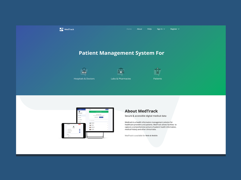 MedTrack - Digital X - Webflow Ecommerce website template