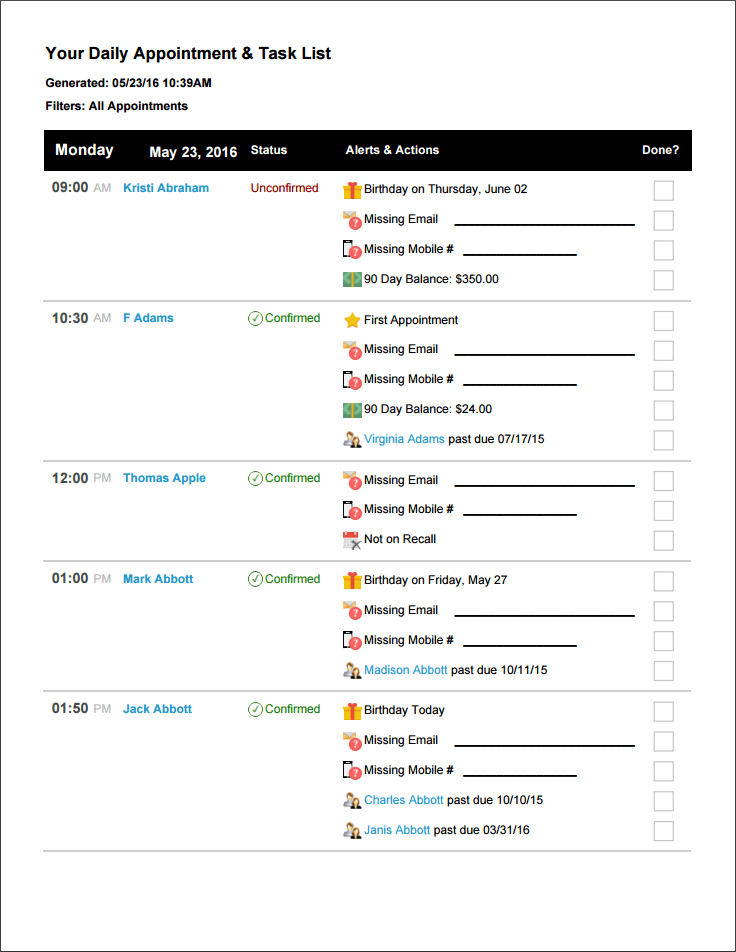 Dental Front Office Task List Feature For Staff dental-front-office-task-list-feature-for-staff
