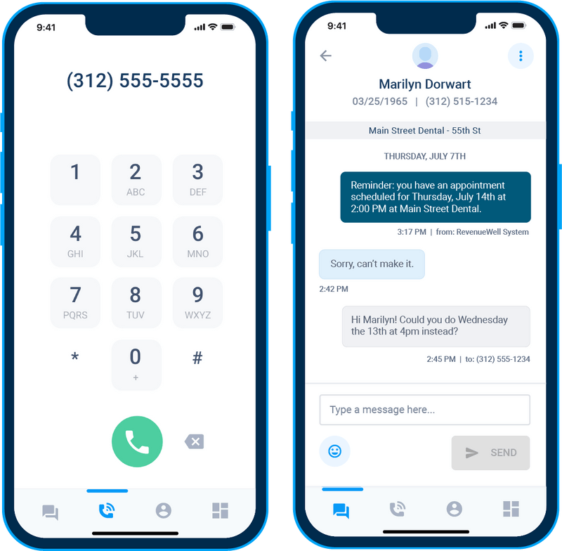Dental Office App | Appointment Scheduling & Patient Texting