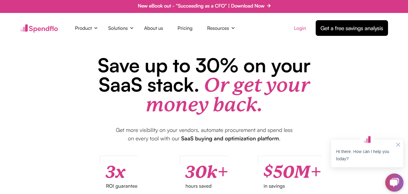 Save up to 30% with Spendflo business spend management solution