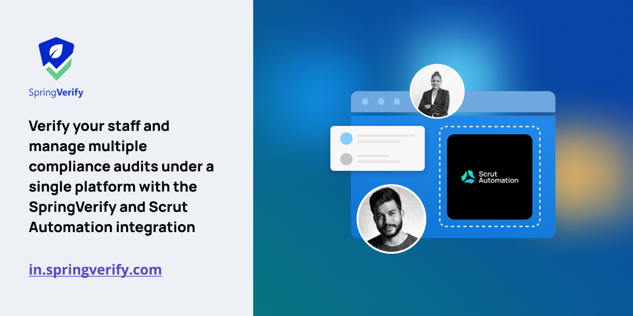 Simplify Verification Processes: SpringVerify Integration with Scrut ...