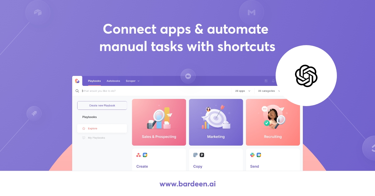 OpenAI: Automate. integrate, and connect with Bardeen