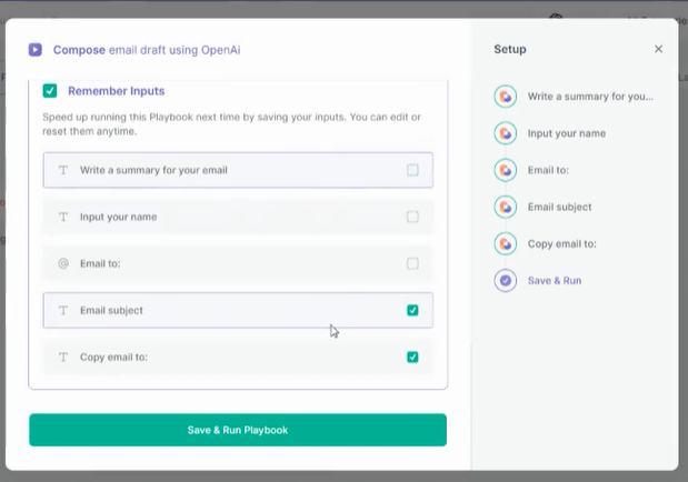 Create AI-generated job application email draft from the currently opened LinkedIn job post