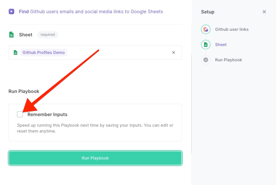 Add GitHub users’ emails and social media links to Google Sheets