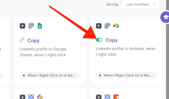 Sync LinkedIn Profiles to Airtable Instantly | Bardeen Integration