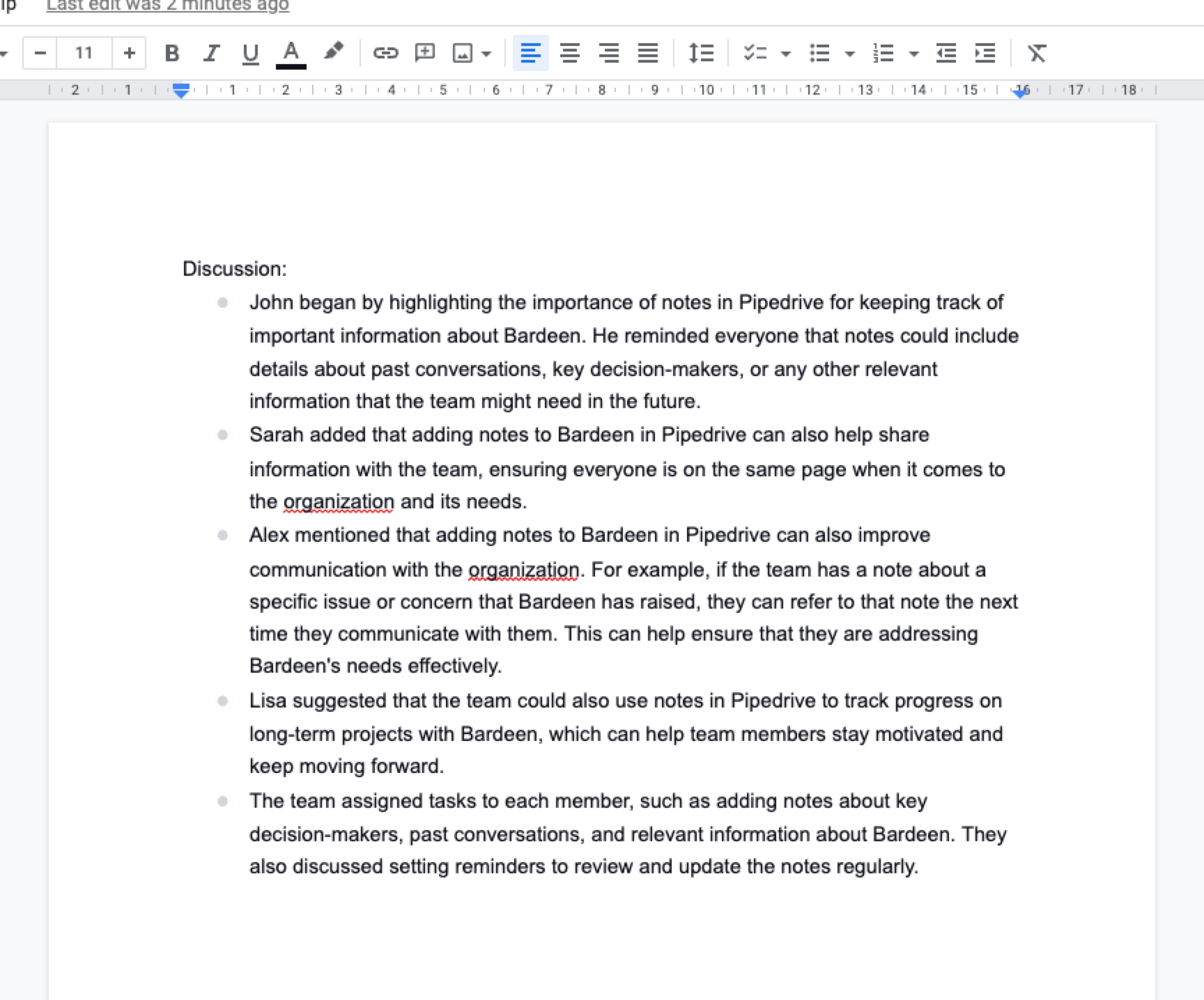 Generate summary and action items from meeting notes using OpenAI and ...