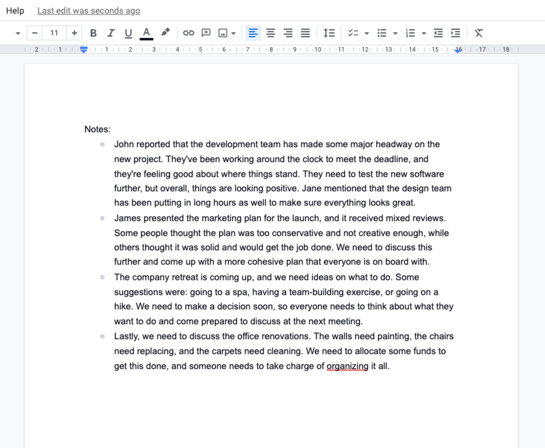 Generate summary and action items from meeting notes using OpenAI and ...