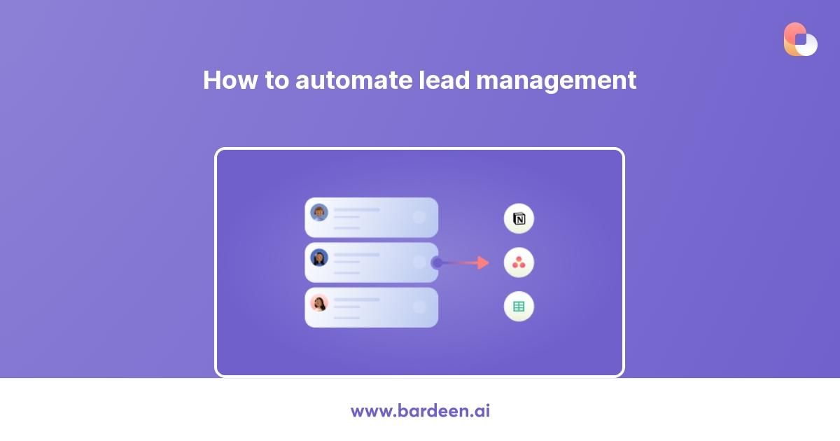 How to automate lead management