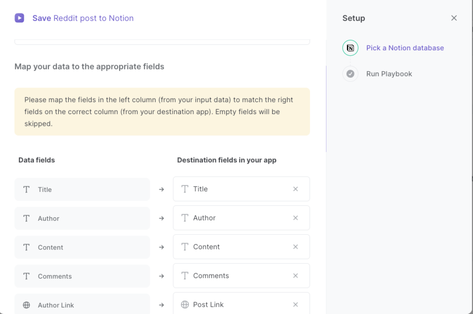 Import Reddit Posts to Notion for Content Curation | Bardeen Workflow