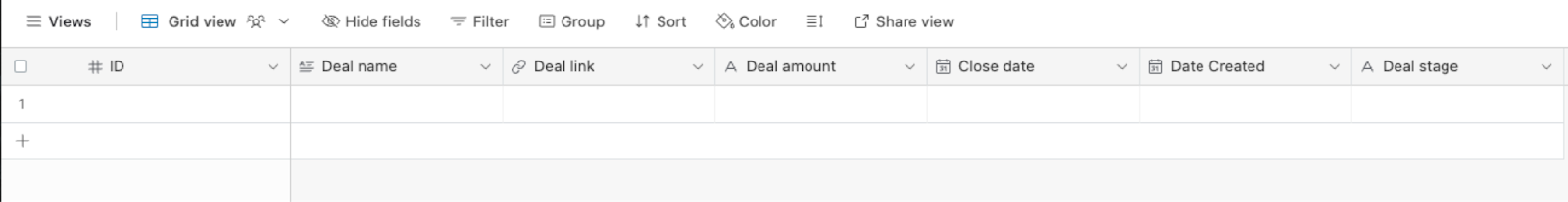 Sync New HubSpot Deals to Airtable Base Instantly | Bardeen Workflow