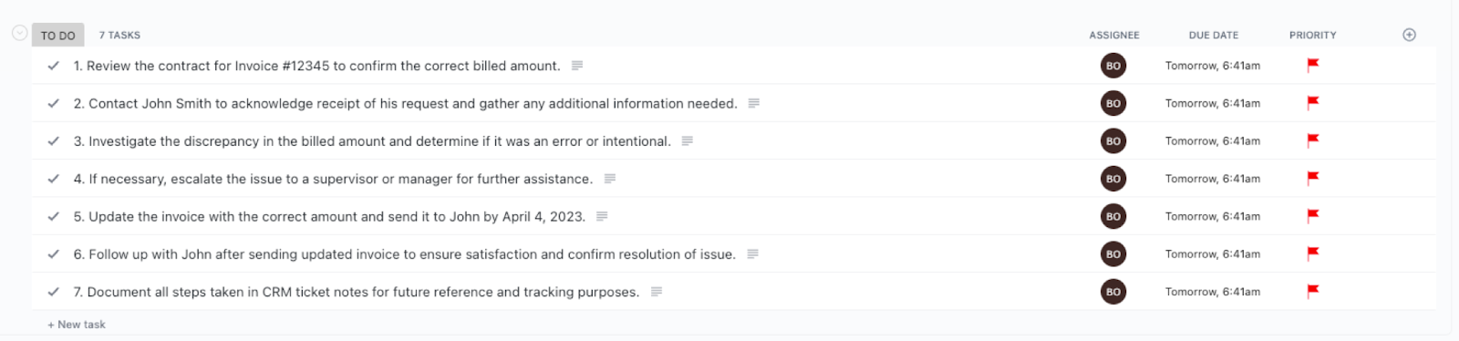 Sync HubSpot Tickets to ClickUp Tasks with OpenAI | Bardeen Workflow