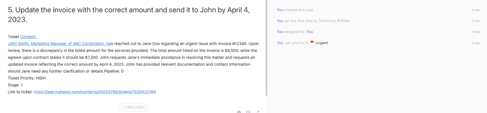 Sync Hubspot Tickets To Clickup Tasks With Openai Bardeen Workflow