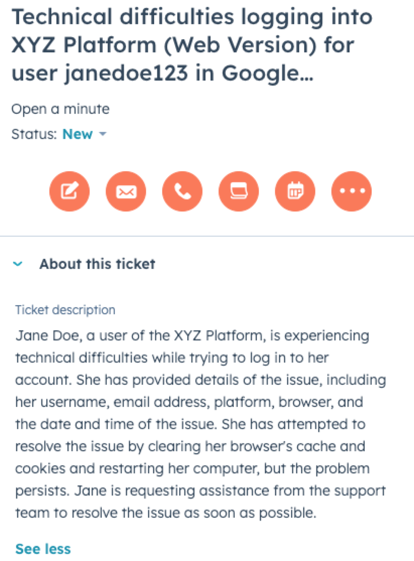 Automate Support Ticket Creation in HubSpot with AI from Gmail
