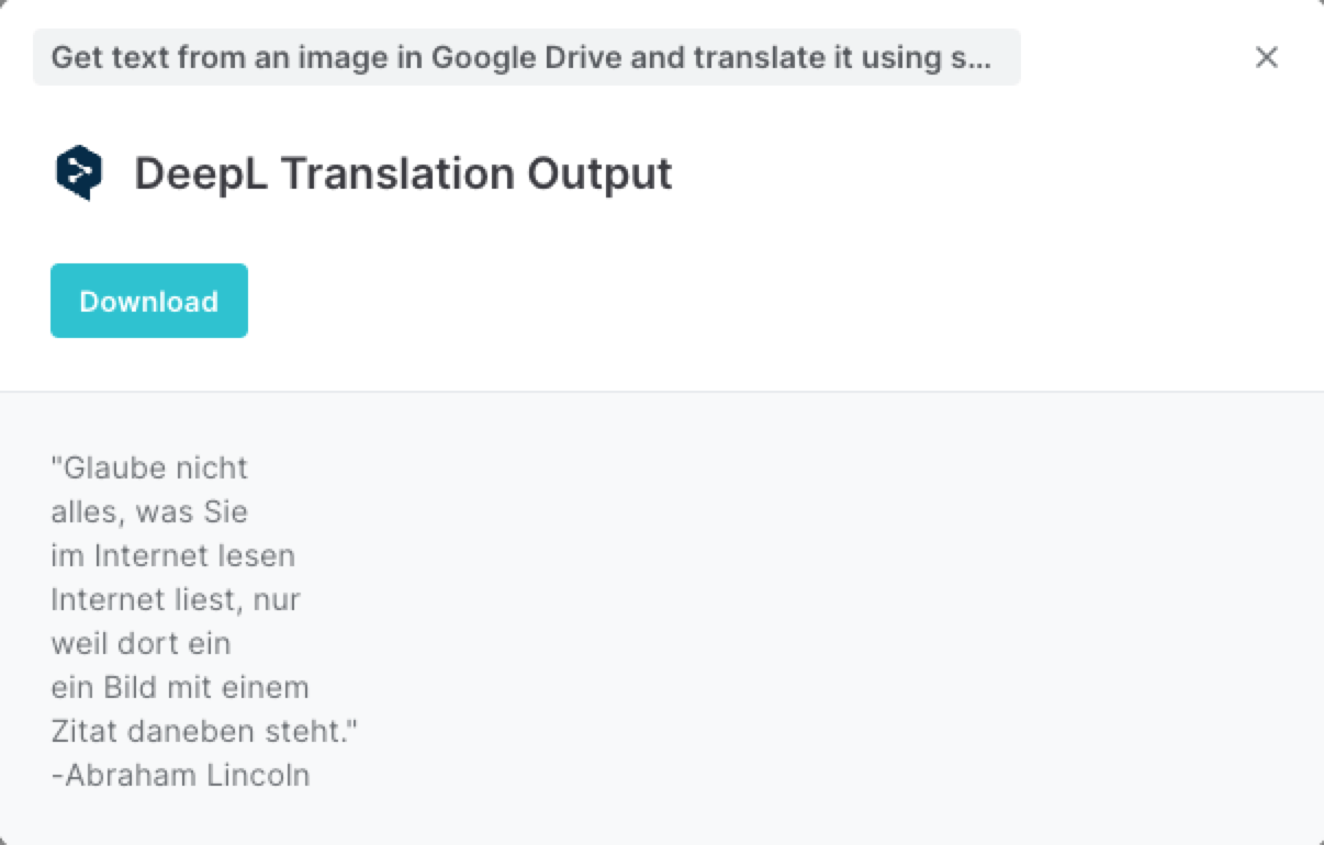 Translate Text from Dropbox Images Instantly with OCR | Bardeen Workflow