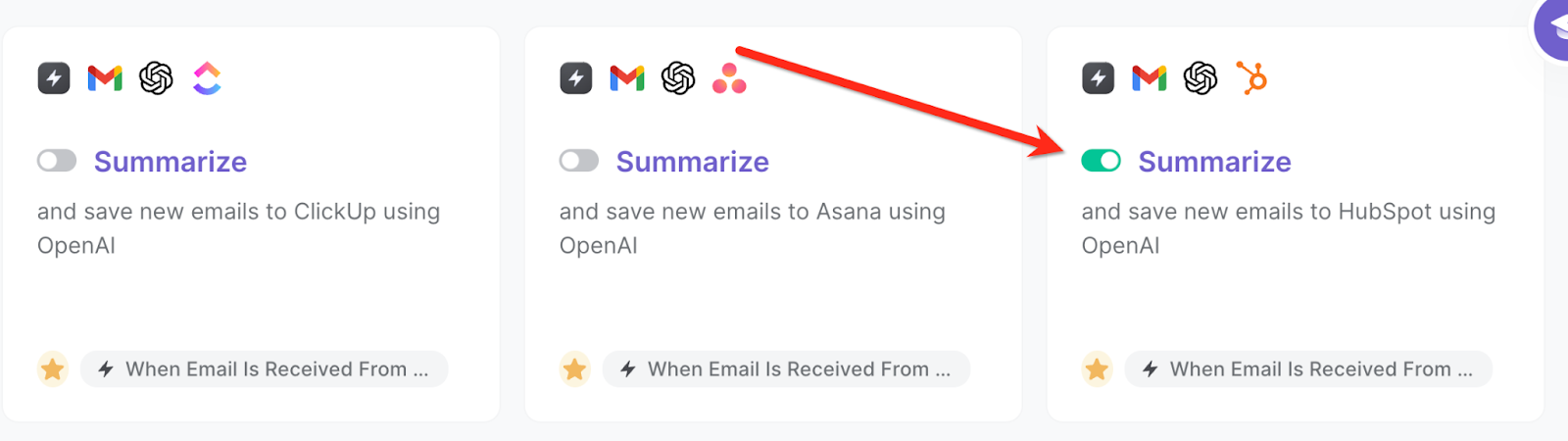 Sync Email Summaries to HubSpot Tickets with OpenAI | Bardeen