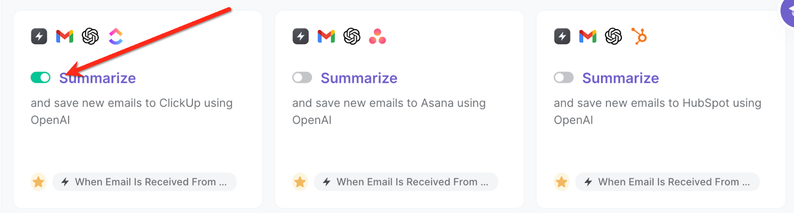 Sync Email Summaries To Clickup Tasks With Openai Bardeen Workflow